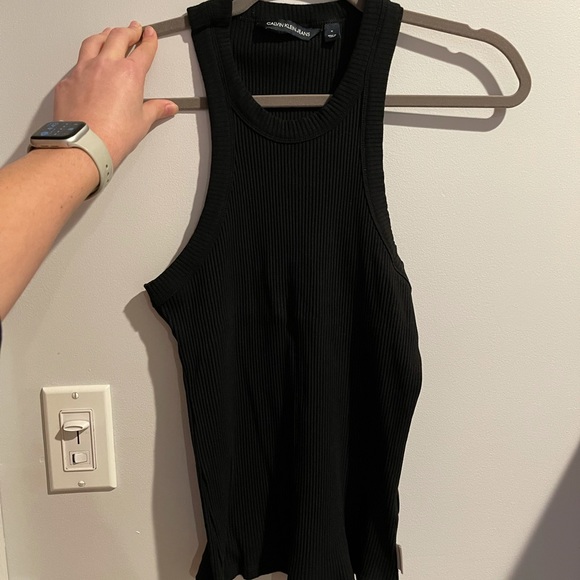 Calvin Klein | Tops | Calvin Klein Ribbed Tank | Poshmark